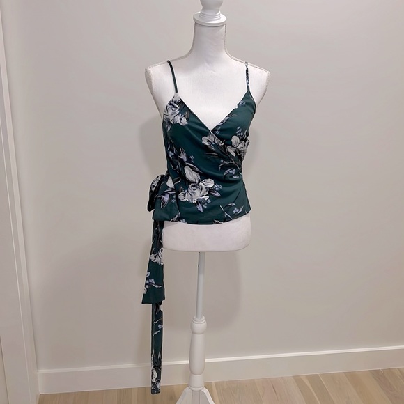 Honey Belle | Tops | Honey Belle Spaghetti String Wrap Top | Poshmark